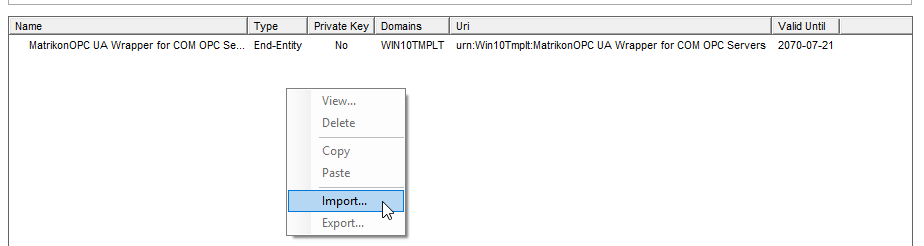 How Do I Configure the UA Client to Classic Server to work with the ...